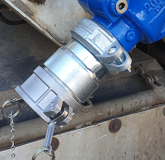 80mm Heavy Duty Mesh Filter. Ideal for Hydrant Fill systems.