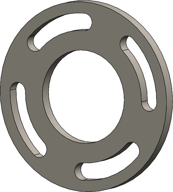 80mm (3 Inch) Table E Slotted Flange